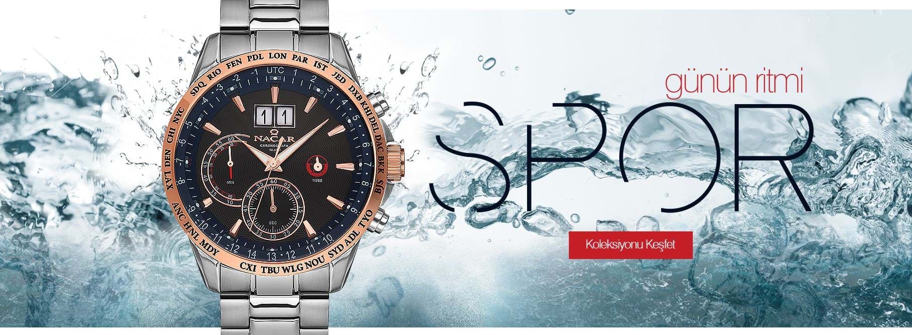 Saat Modelleri | Spor, Klasik Kadın Erkek Saat - Nacar